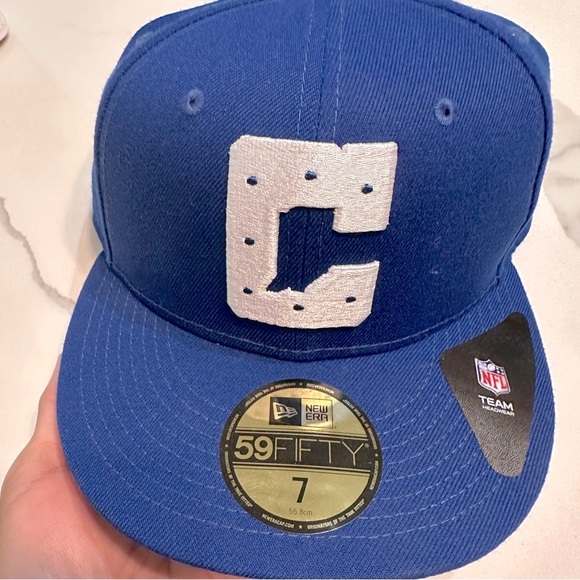 New Era | Accessories | Mens New Era Blue 59fifty Fitted Hat 7 | Poshmark